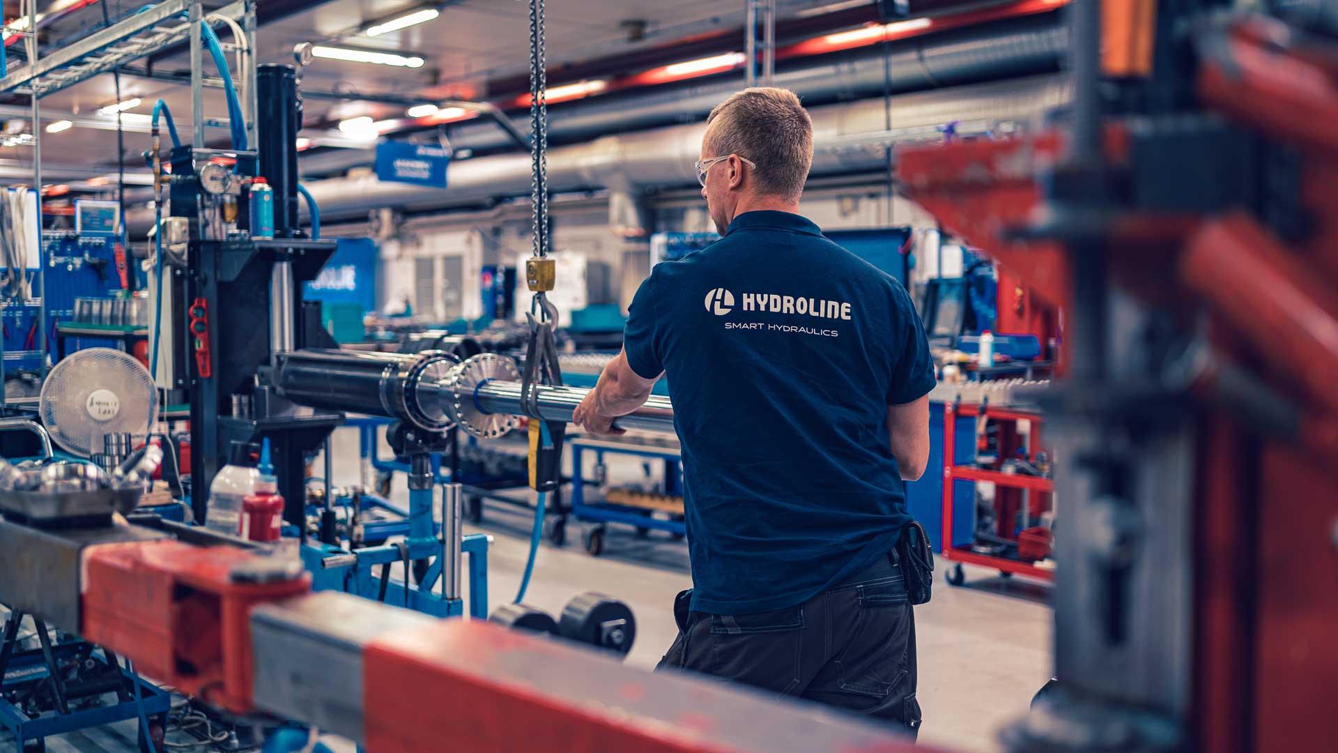 Hydraulic cylinder assembly briefly - Hydroline