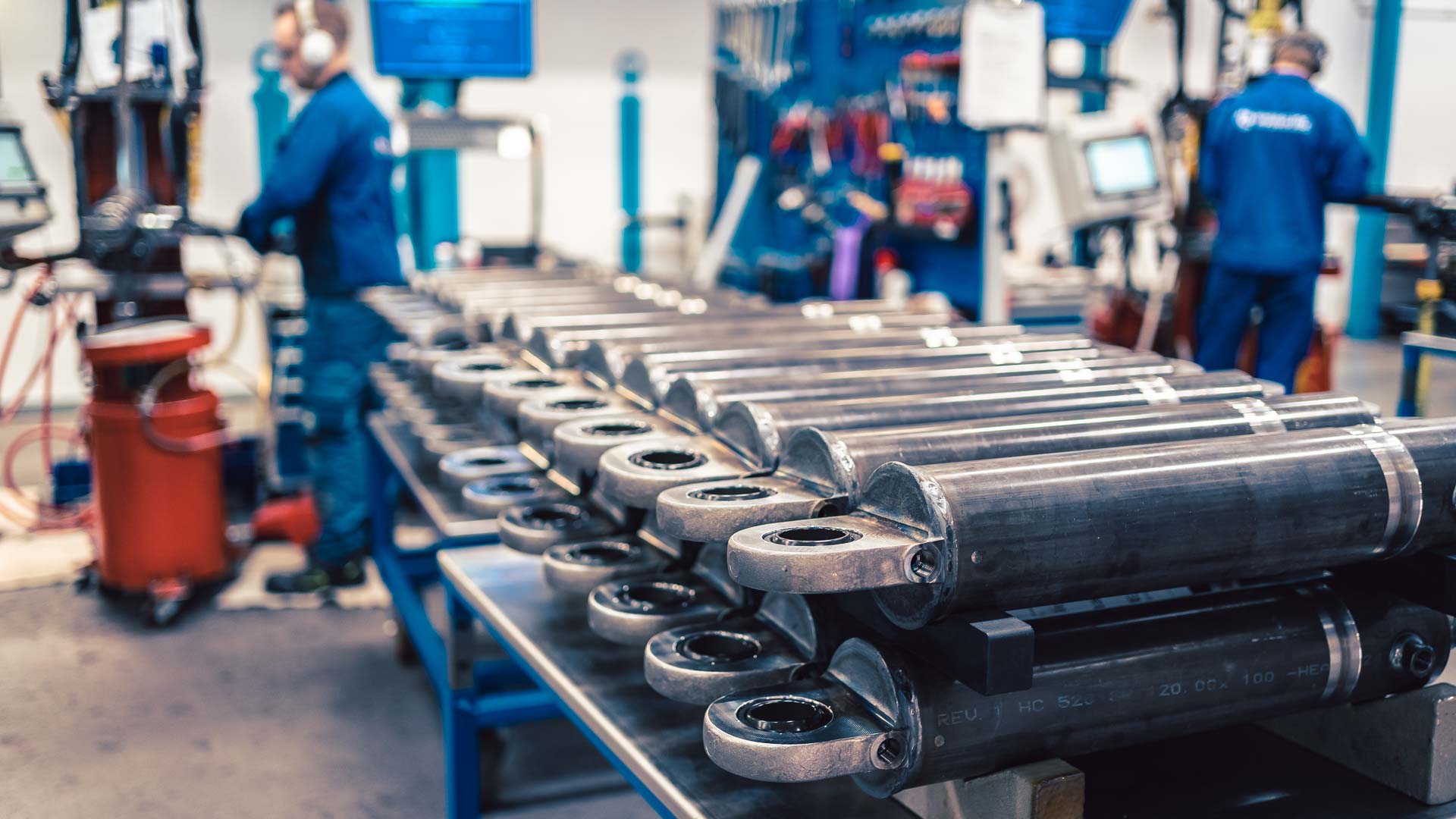 Hydraulic cylinder assembly briefly - Hydroline